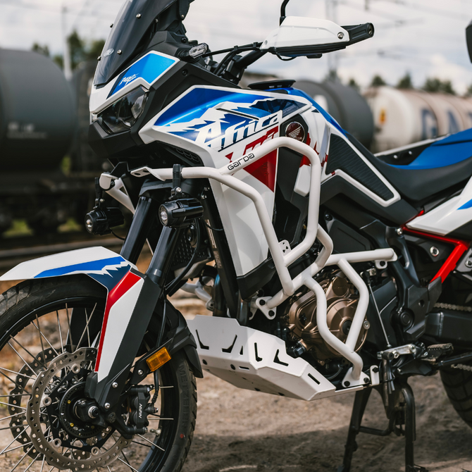 GARDA Equipment - Crash bars, skid plates and motorcycle accessories